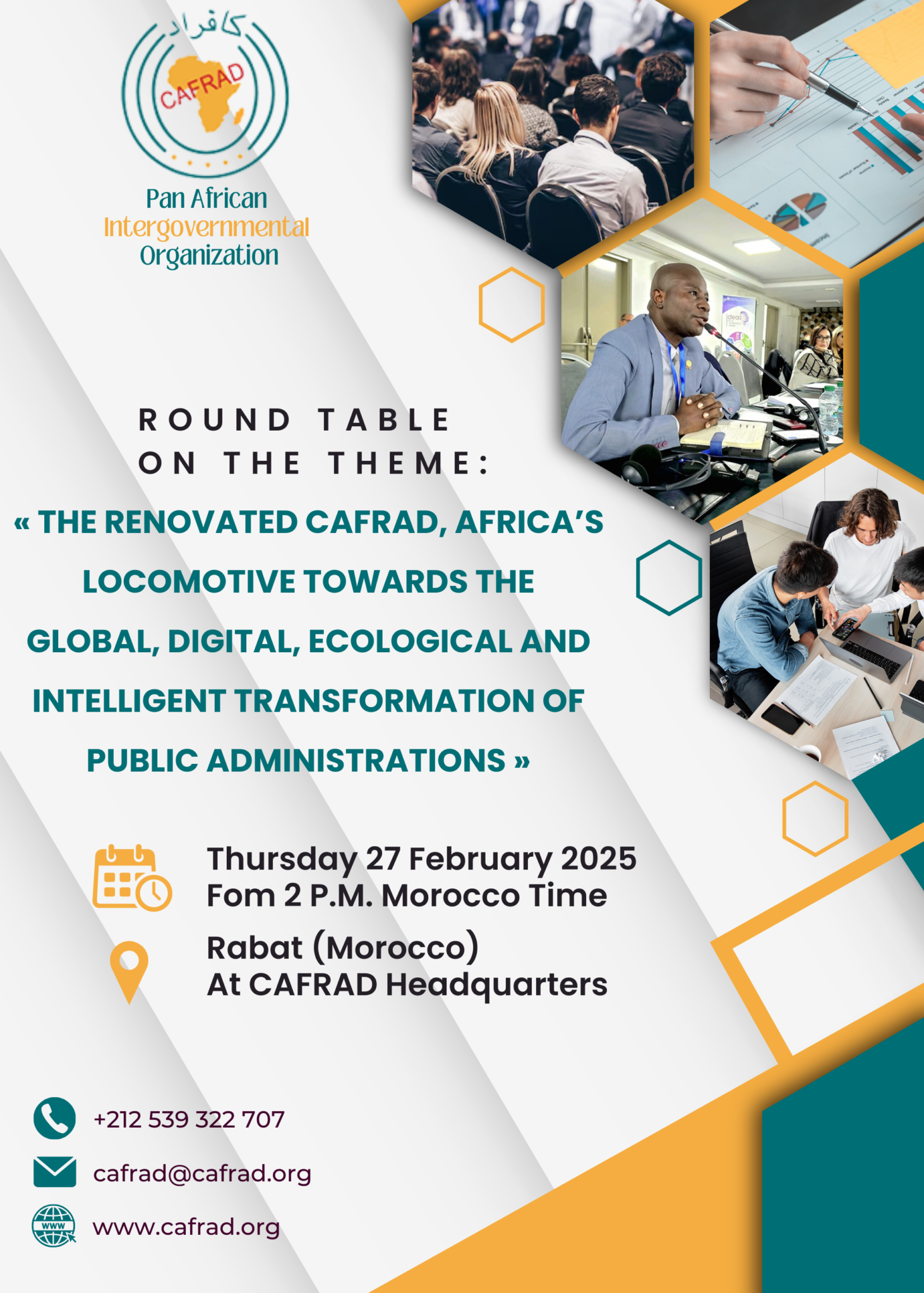 CAFRAD – Pan African Intergovernmental Organization